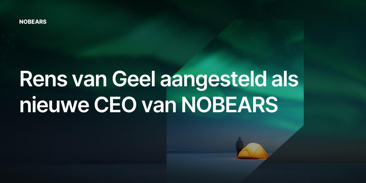 Rens van Geel aangesteld als nieuwe CEO van NOBEARS