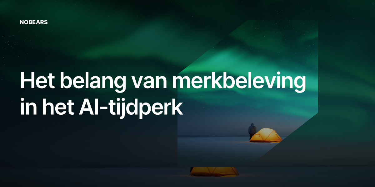 Het belang van merkbeleving in het AI-tijdperk